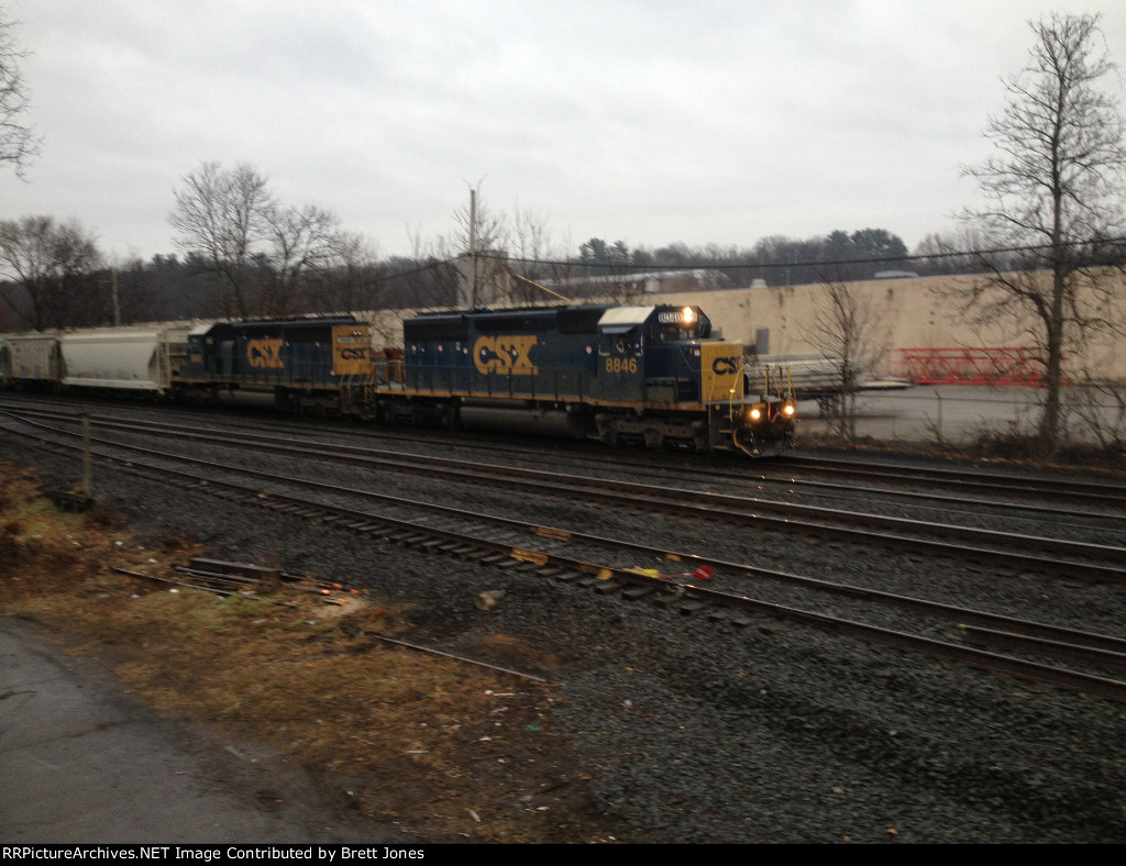 CSX SD40-2s Still Roll